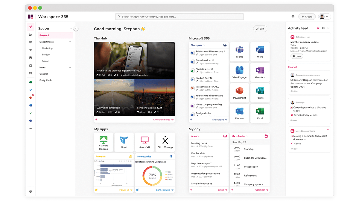 Workspace 365 | Breng de focus terug naar je werk